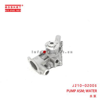 China J210-0200S Water Pump Assembly for ISUZU  3KC1 for sale