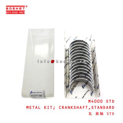 China M4000 STD Standard Crankshaft Metal Kit suitable for ISUZU  6HE1 6HE1-T 6HH1 6HE1-T 6HK1 for sale