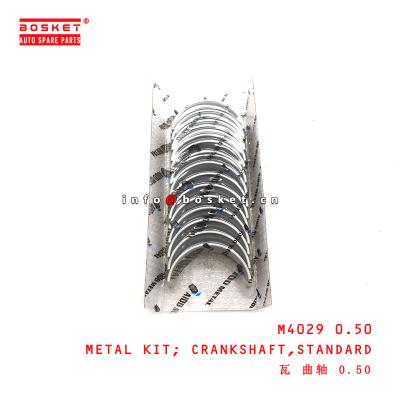 China M4029 0.50 Standard Crankshaft Metal Kit suitable for ISUZU  6BB1 6BD1 6BG-T UM6BD1 UM6BB1 for sale