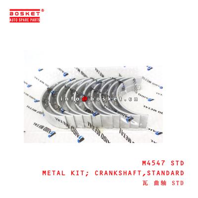 China M4547 STD Standard Crankshaft Metal Kit suitable for ISUZU NPR66 4HF1 4HF1-T 4HG1 4HJ1 4HK1 4HK1-T for sale