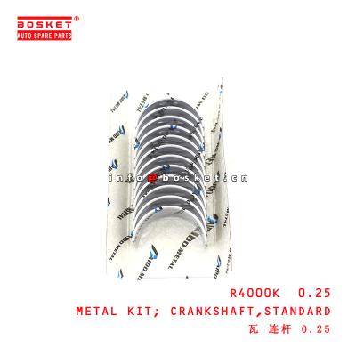 China R4000K  0.25 Standard Connecting Rod Metal Set suitable for ISUZU  6HE1 6HH1 for sale