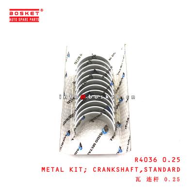 China R4036 0.25 Standard Connecting Rod Metal Set suitable for ISUZU  D500 6BB1 6BD1 6BF1 6BG1 for sale