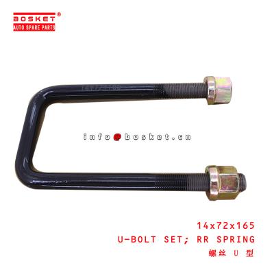 China 14x72x165 Rear Spring U-Bolt Set suitable for ISUZU VANGUARD for sale