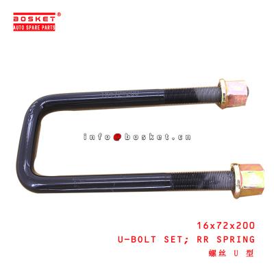 China 16x72x200 Rear Spring U-Bolt Set suitable for ISUZU VANGUARD for sale
