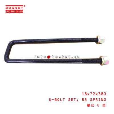 China 18x72x380 Rear Spring U-Bolt Set suitable for ISUZU VANGUARD for sale