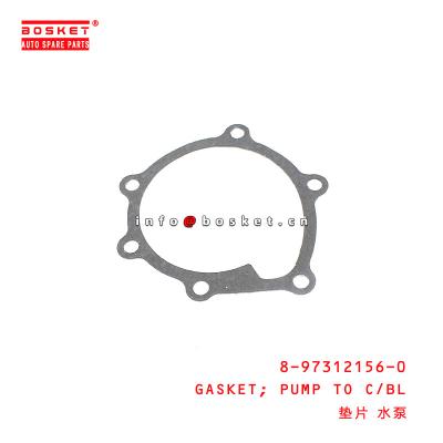 China 8-97312156-0 Pump To Cylinder Block Gasket For ISUZU  4JJ1 8973121560 for sale