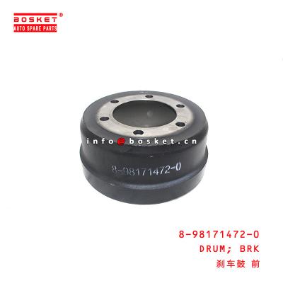 China 8-98171472-0 Brake Drum For ISUZU NQR NPR  8981714720 for sale