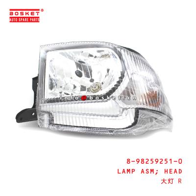 China 8-98259251-0 HEAD LAMP Assembly for ISUZU TRAVIZ  8982592510 for sale