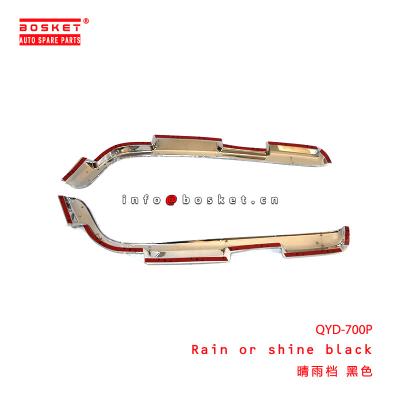 China QYD-700P There Is A Gap In The Black Color Of The Rain And Rain Gear suitable for ISUZU 700P  QYD-700P for sale