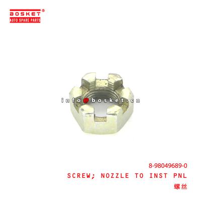 China 8-98049689-0 Nozzle To Inst Panel Screw for ISUZU NLR 8980496890 for sale