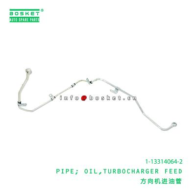 China ISUZU 6HK1 Turbocharger Feed Oil Pipe 1-13314064-2 for sale