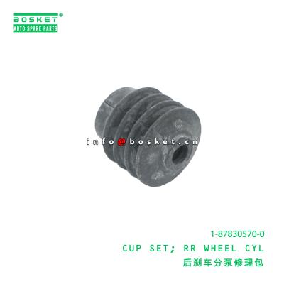 China 1-87830570-0 Rear Wheel Cylinder Cup Set  for ISUZU FSR113 FSR32 FSR33 6BD1 6HE1T 6HH1 1878305700 for sale