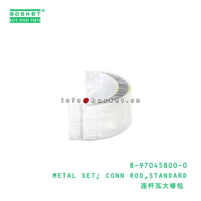 China 8-97045800-0 Standard Connecting Rod Metal Set for ISUZU  8970458000 for sale