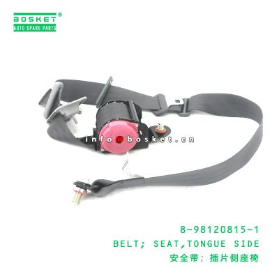 China 8-98120815-1 Tongue Side Seat Belt for ISUZU   8981208151 for sale