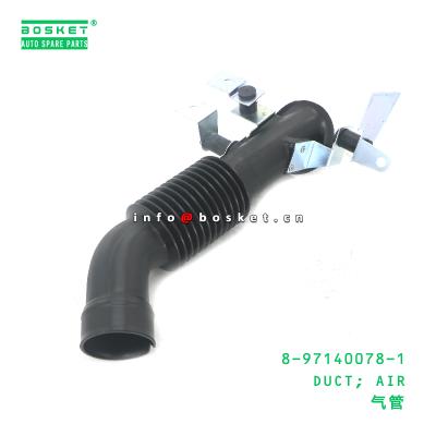 China 8-97140078-1 Air Duct For ISUZU  8971400781 Truck Spare Parts for sale