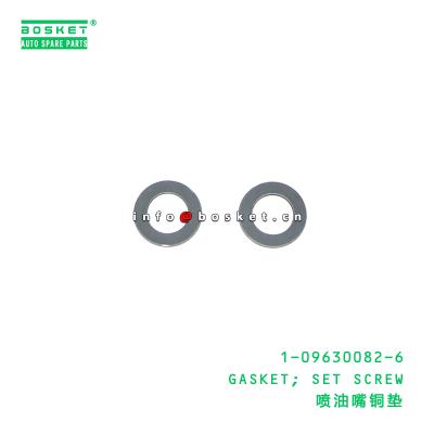 China 1-09630082-6 Set Screw Gasket suitable for ISUZU  6BG1T ZX200 1096300826 for sale