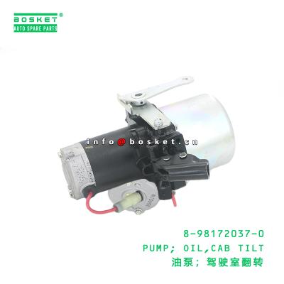 China 8-98172037-0 Cab Tilt Oil Pump suitable for ISUZU   8981720370 for sale