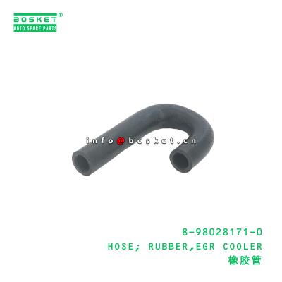 China 8-98028171-0 Exhaust Gas Recirculation Cooler Rubber Hose suitable for ISUZU   8980281710 for sale