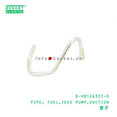 China 8-98126331-0 Suction Feed Pump Fuel Pipe suitable for ISUZU   8981263310 for sale