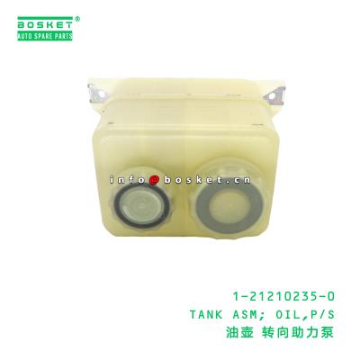 China 1-21210235-0 Power Steering Oil Tank Assembly suitable for ISUZU CXZ81 10PE1 1212102350 for sale