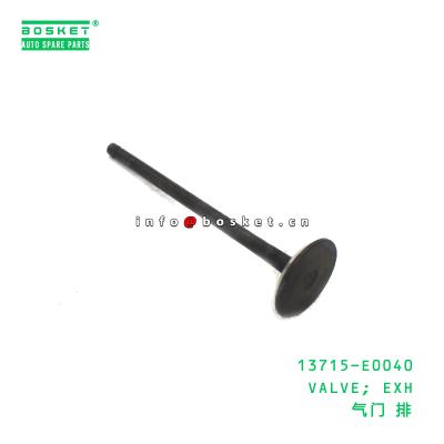 China 13715-E0040 Exhaust Valve suitable for HINO J05E J08E 13715-E0040 for sale