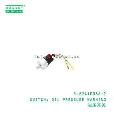 China 5-82410036-2 Oil Pressure Warning Switch suitable for ISUZU  4LE1 5824100362 for sale