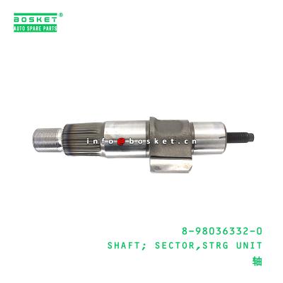 China 8-98036332-0 Steering Unit Sector Shaft suitable for ISUZU   8980363320 for sale