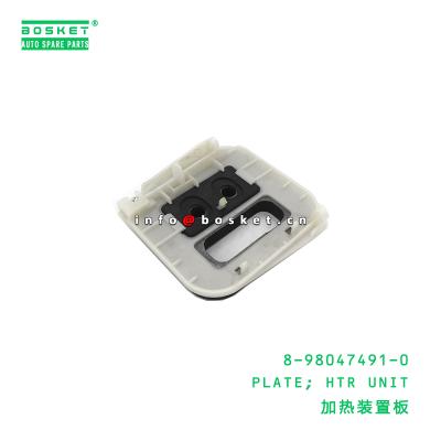 China 8-98047491-0 Heater Unit Plate suitable for ISUZU VC46 6UZ1 8980474910 for sale