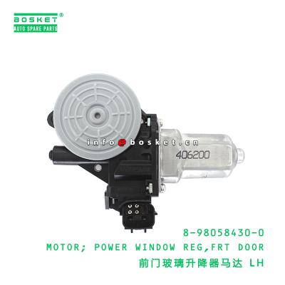 China 8-98058430-0 Front Door Power Window Regulator Motor suitable for ISUZU VC46 4HG1 6UZ1 8980584300 for sale