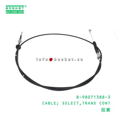 China 8-98071388-3 Transmission Control Select Cable suitable for ISUZU   8980713883 for sale