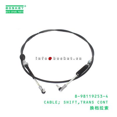 China 8-98119253-4 Transmission Control Select Cable suitable for ISUZU   8981192534 for sale