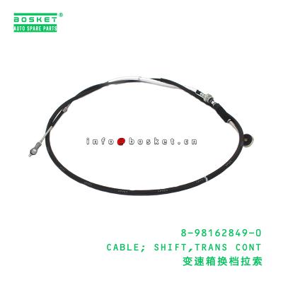 China 8-98162849-0 Transmission Control Select Cable suitable for ISUZU   8981628490 for sale