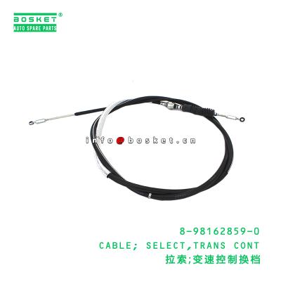 China 8-98162859-0 Transmission Control Select Cable suitable for ISUZU   8981628590 for sale
