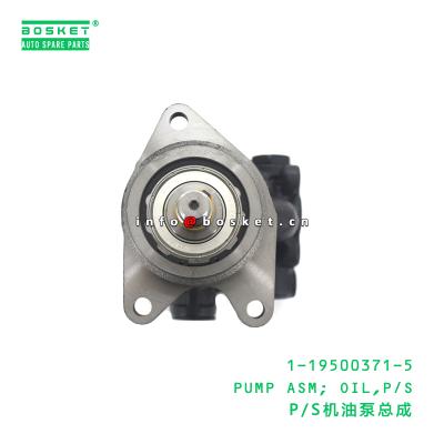 China 1-19500371-5 PUMP ASM; OIL,P/S suitable for ISUZU 6BG1 1195003715 for sale