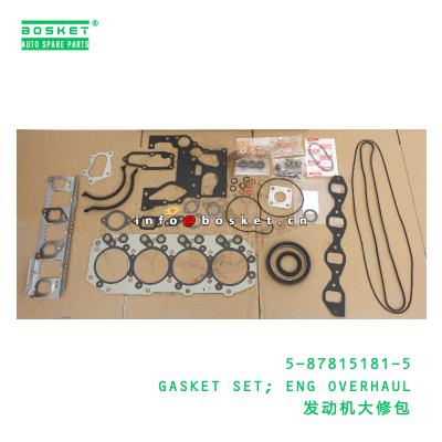 China 5-87815181-5 GASKET SET; ENG OVERHAUL suitable for ISUZU 5878151815 for sale