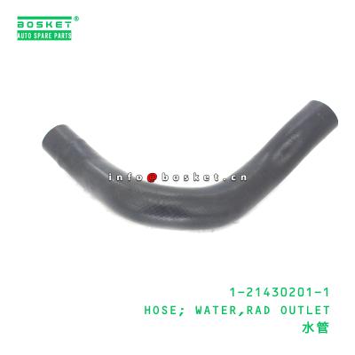 China ISUZU 1214302011 Radiator Outlet Water Hose with Neutral Box Packaging and 3 Months Warranty for sale