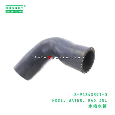 China 8-94340391-0 HOSE; WATER, RAD INL suitable for ISUZU NPR 4BD1 8943403910 for sale