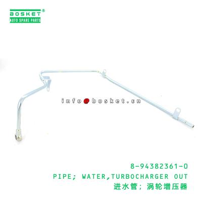 China 8-94382361-0 PIPE; WATER,TURBOCHARGER OUT suitable for ISUZU 8943823610 for sale