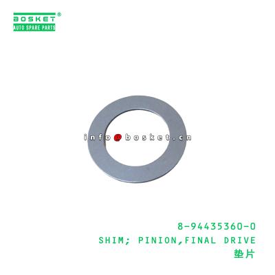 China 8-94435360-0 SHIM; PINION,FINAL DRIVE suitable for ISUZU 8944353600 for sale