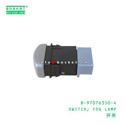 China 8-97076350-4 SWITCH; FOG LAMP suitable for ISUZU NKR 4JB1 8970763504 for sale