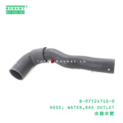 China 8-97124740-0 HOSE; WATER,RAD OUTLET suitable for ISUZU 8971247400 for sale