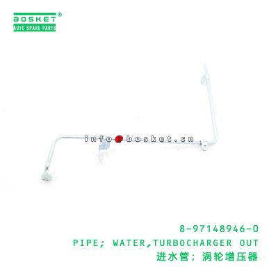 China 8-97148946-0 PIPE; WATER,TURBOCHARGER OUT suitable for ISUZU 8971489460 for sale