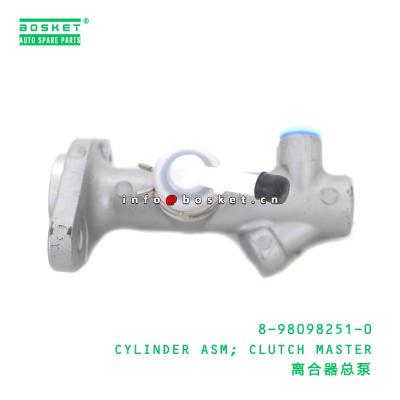 China 8-98098251-0 CYLINDER ASM; CLUTCH MASTER suitable for ISUZU ELF200 300 8980982510 for sale