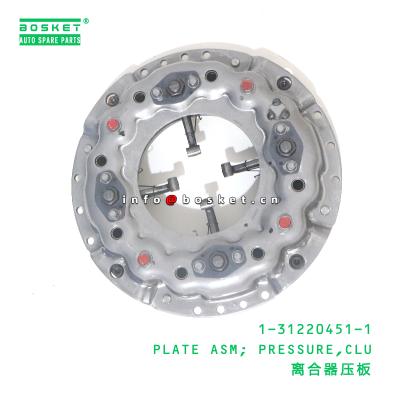 China 1-31220451-1 PLATE ASM; PRESSURE,CLU suitable for ISUZU FSR 1312204511 for sale