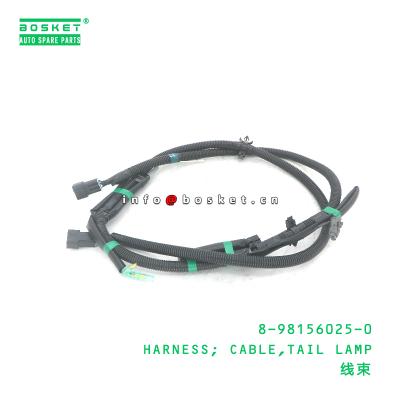 China ISUZU 8981560250 HARNESS CABLE TAIL LAMP with 15-20 Days Delivery and 3 Months Warranty for sale