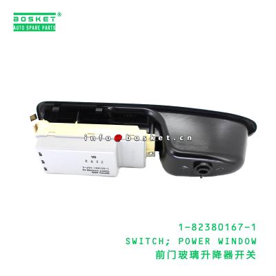 China 1-82380167-1 SWITCH; POWER WINDOW Suitable for ISUZU CXH52 CYZ51 6WF1 6WG1 1823801671 for sale