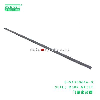 China ISUZU Door Waist Seal Suitable for ISUZU 8943586168 with Neutral Box Packaging and 3 Months Warranty for sale