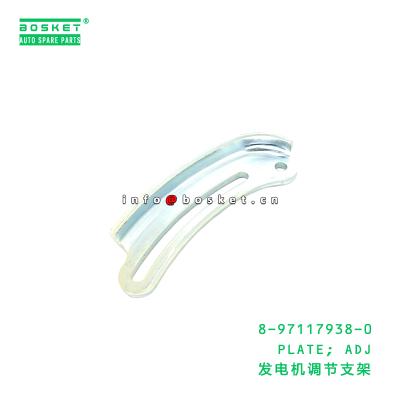 China 8-97117938-0 Adjustment Plate for ISUZU NKR Made from High-Quality Special Steel for sale