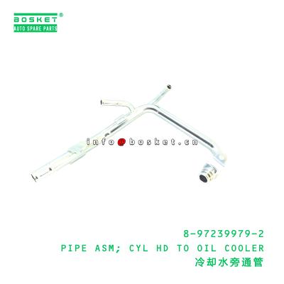 China ISUZU NKR 4JH1 Compatible High-Quality Special Steel Pipe Assembly Cylinder Head to Oil Cooler 1PCS Pack Quantity for sale