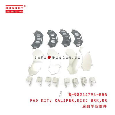 China ISUZU NPR NQR Compatible High-Quality Material Rear Brake Pad Kit with 3 Months Warranty for sale
